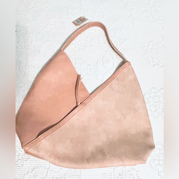 Ulta Beauty | Bags | Ulta Beauty Large Tote Faux Leather Blush Pink ...